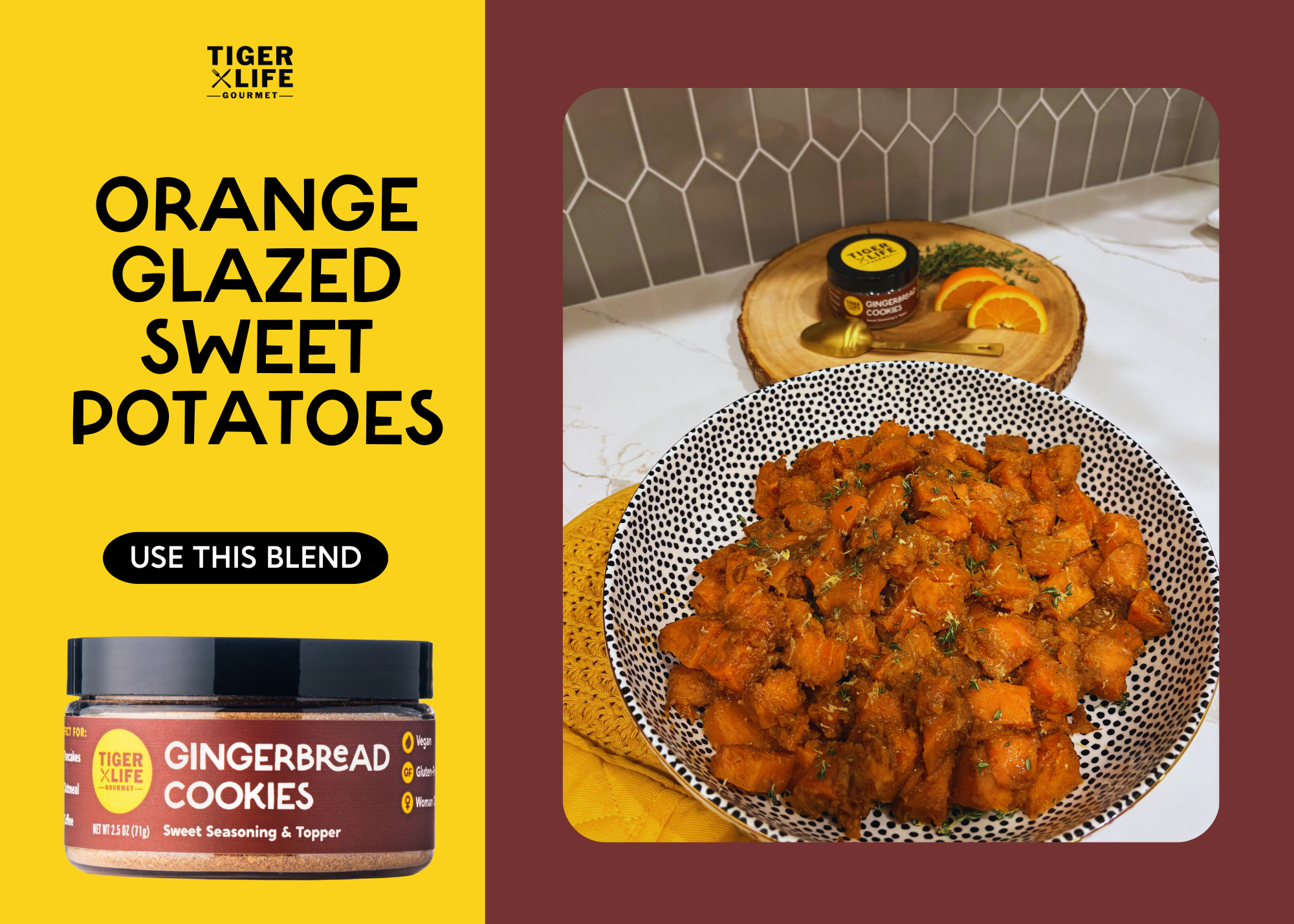 Glazed Sweet Potatoes – Tiger Life Gourmet