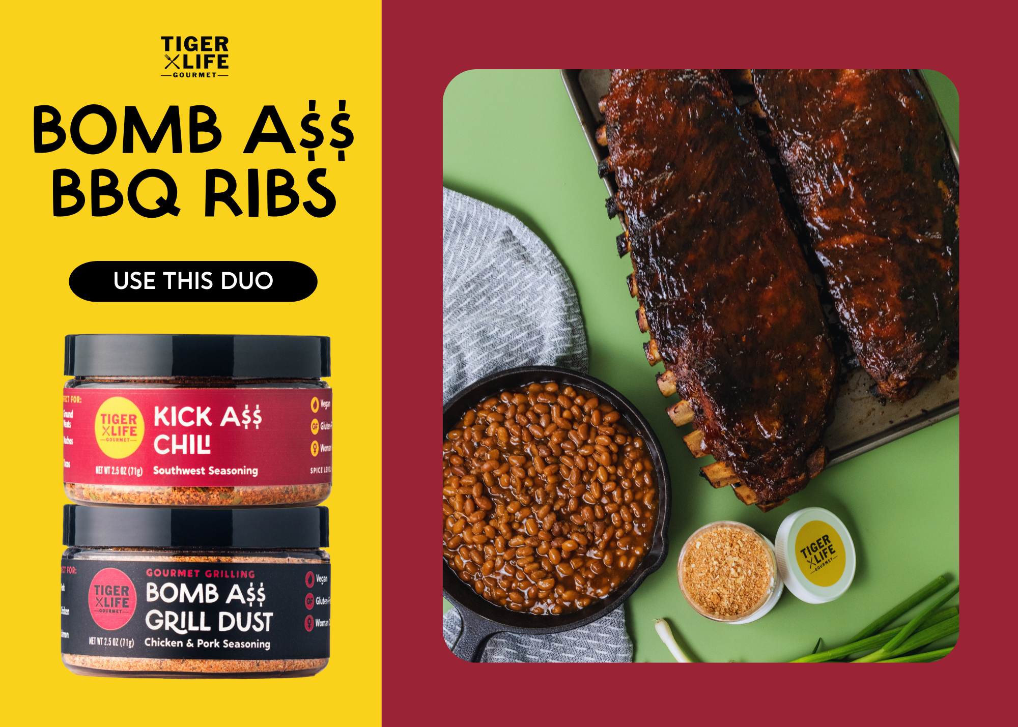 Southern Grilled BBQ Ribs – Tiger Life Gourmet
