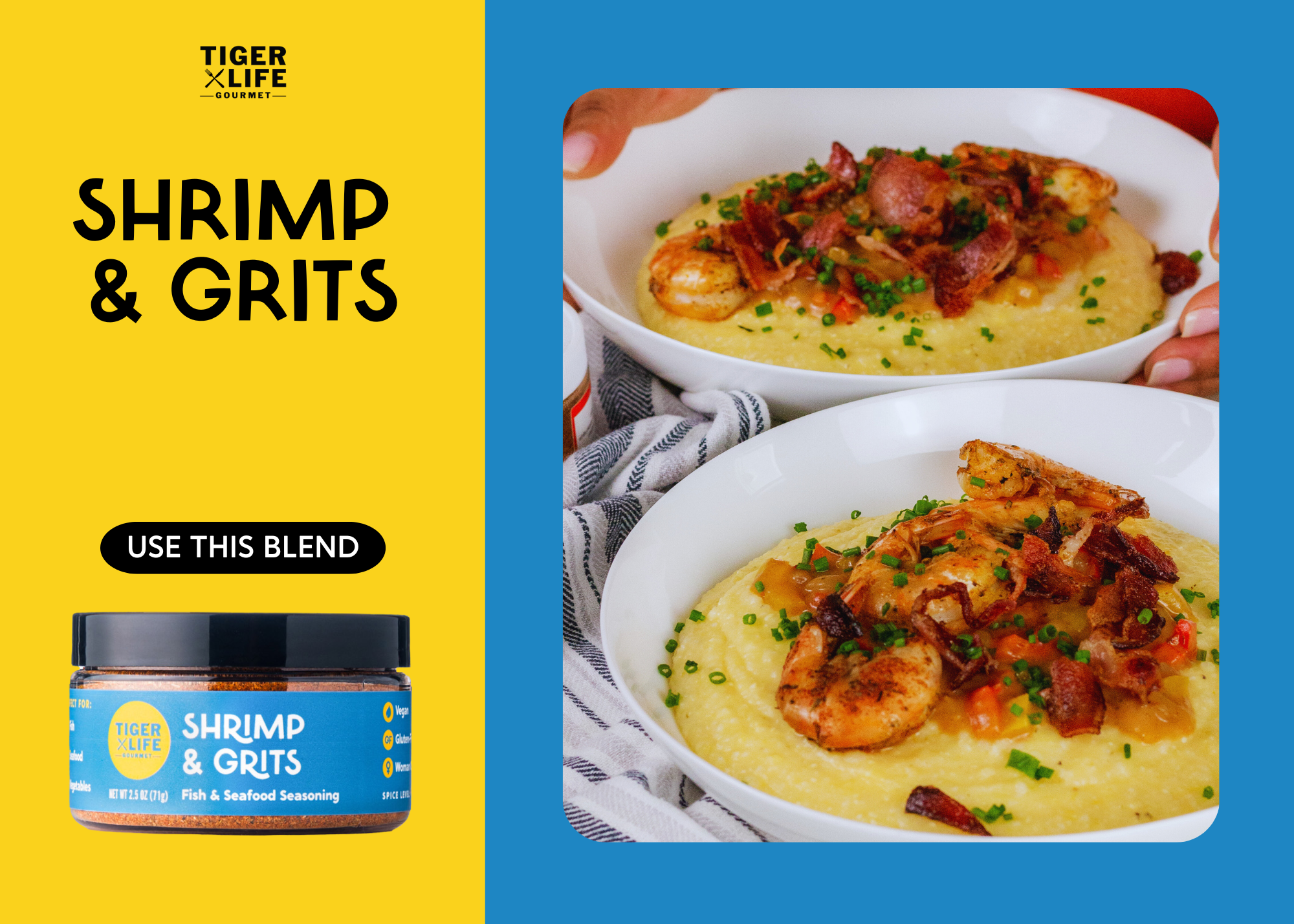 Shrimp and Grits – Tiger Life Gourmet